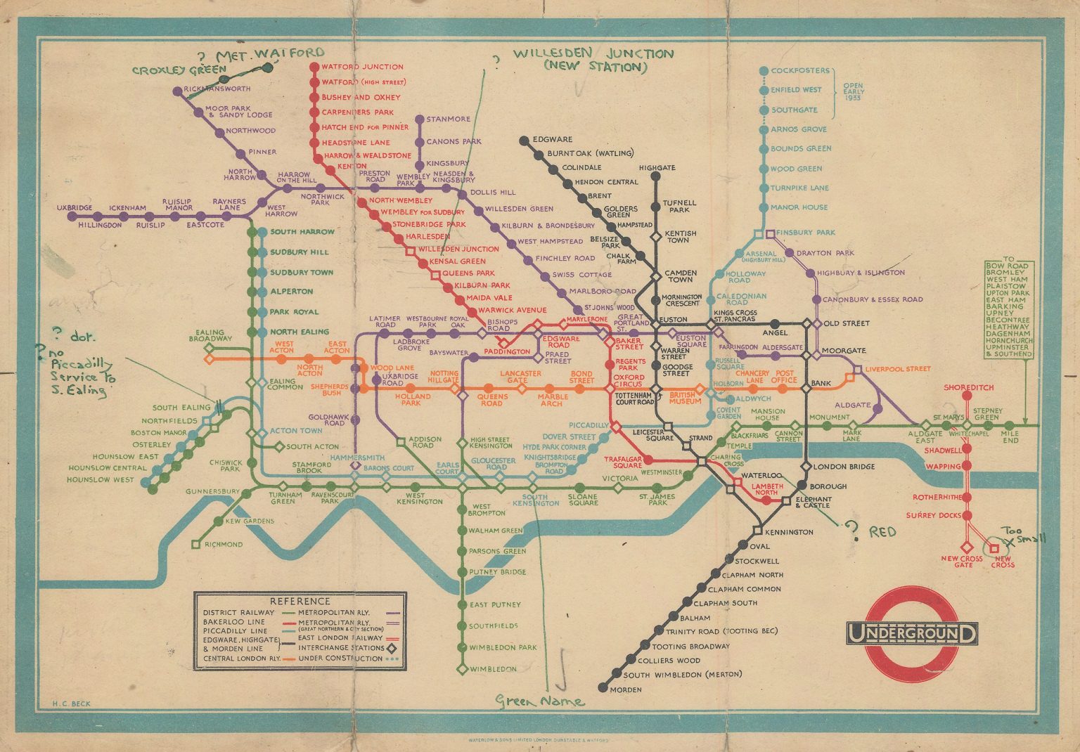 A fascinating new London exhibition celebrates 160 years of tube maps ...