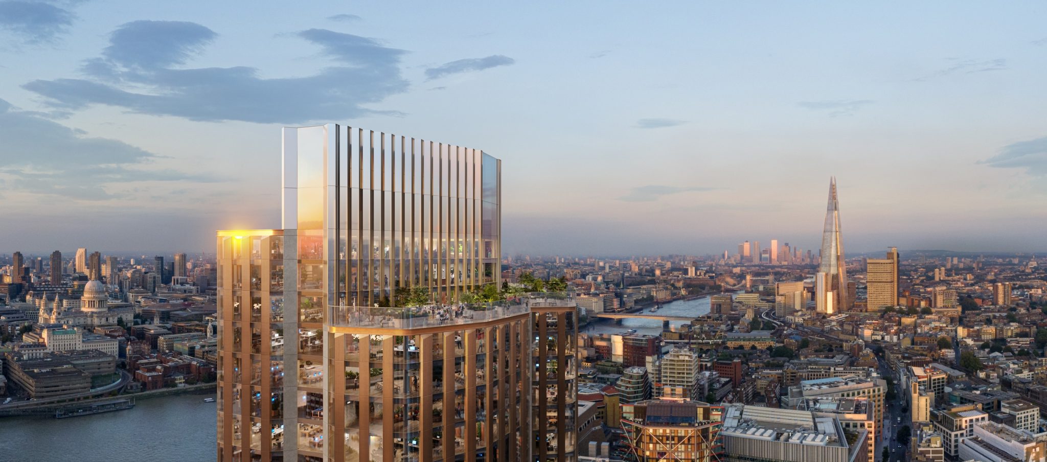 Three flashy new skyscrapers have been approved for central London ...