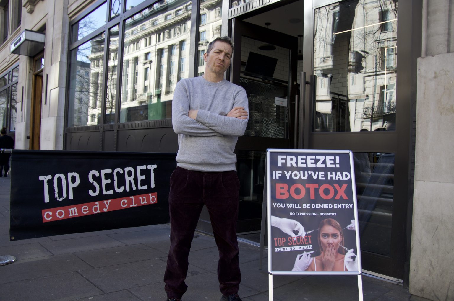 A top London comedy club has banned people with Botox – LIA London