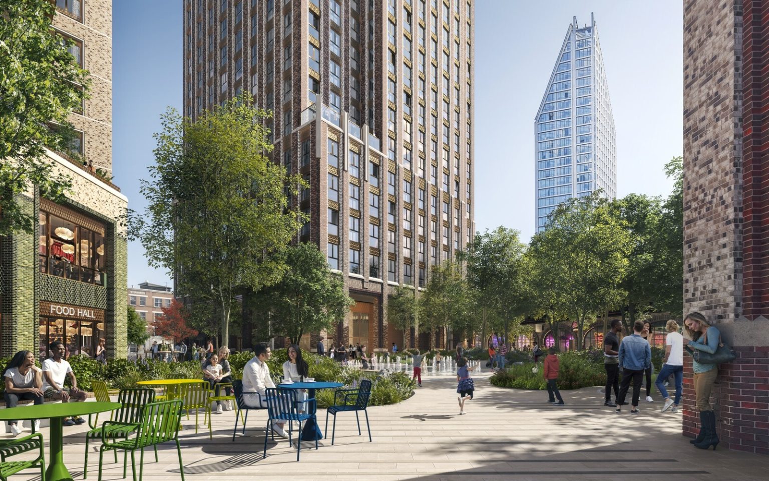 A popular south London food hall will be knocked down for a huge 900 ...