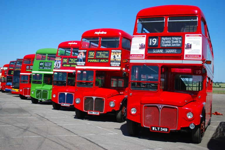 You’ll be able to ride vintage double-decker London buses for free this ...