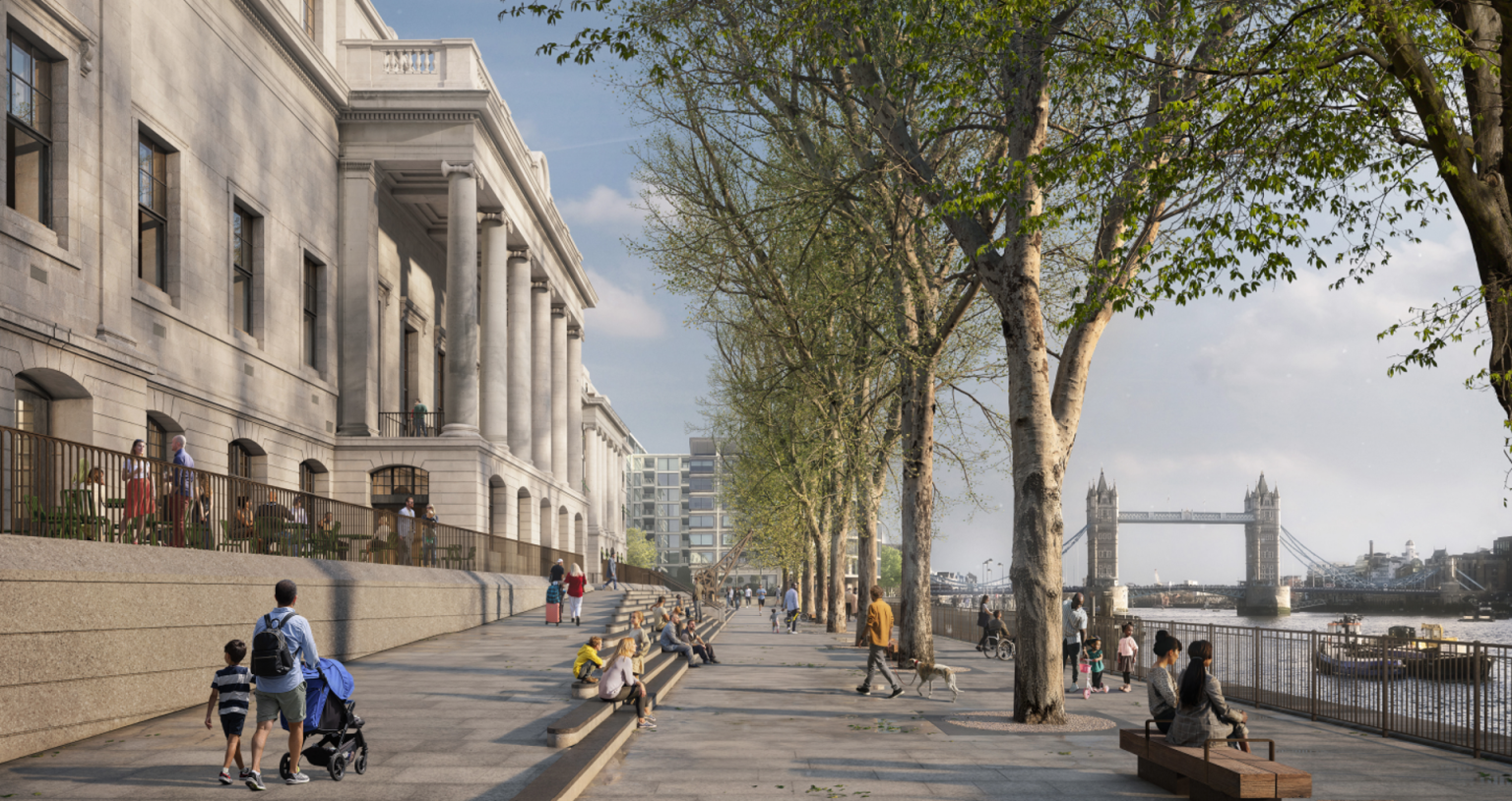 London is getting a dazzling new riverside public attraction and luxury ...