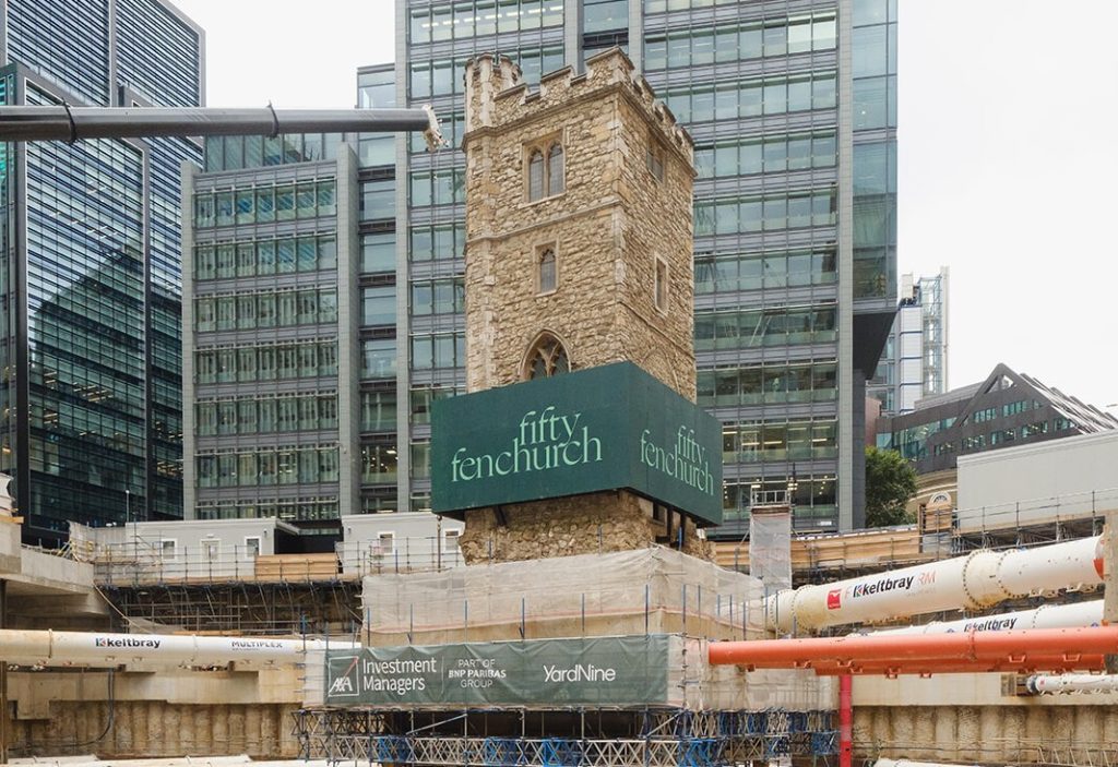 Why is a 700-year-old church currently suspended 45 feet above the ...