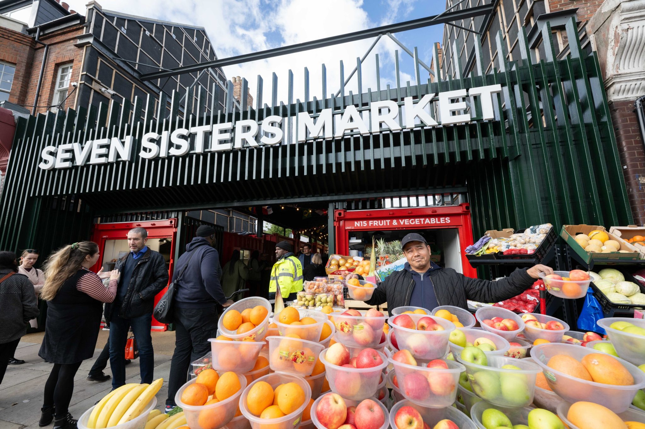 North London’s legendary Seven Sisters Market has reopened after being ...