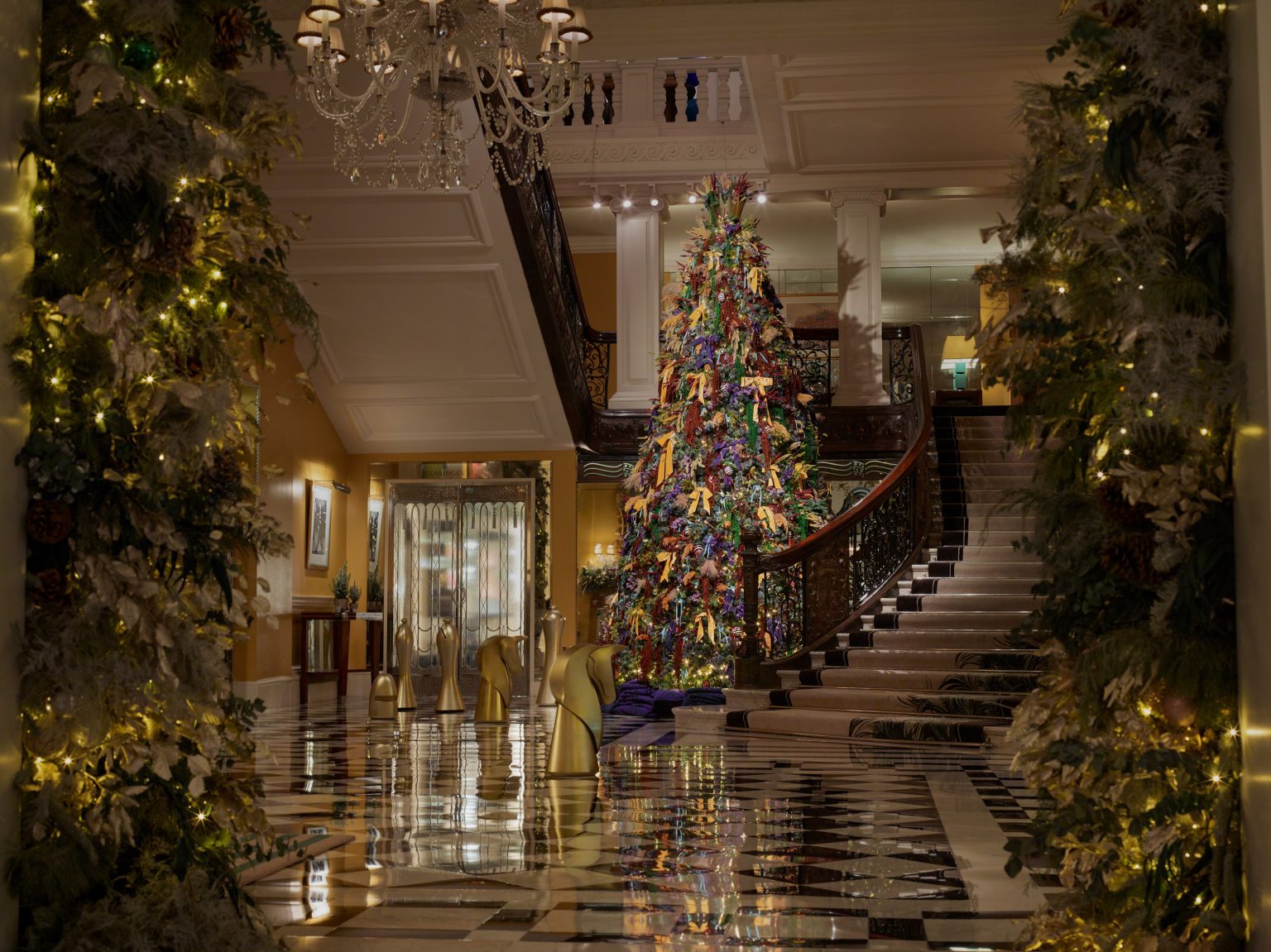 The iconic London hotel that is officially the most Christmassy hotel ...