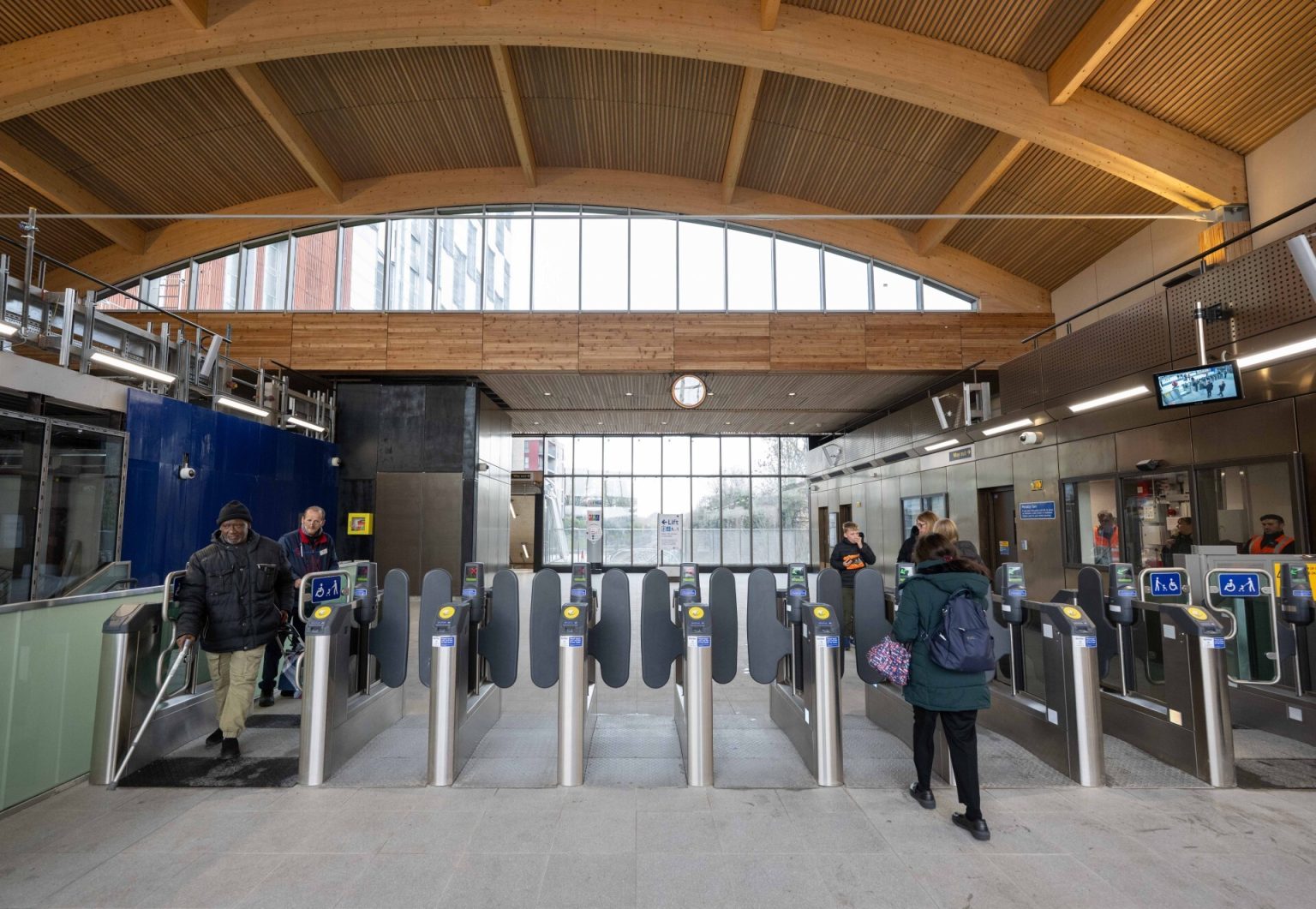 First look: inside the huge revamp of a Northern line station in north ...