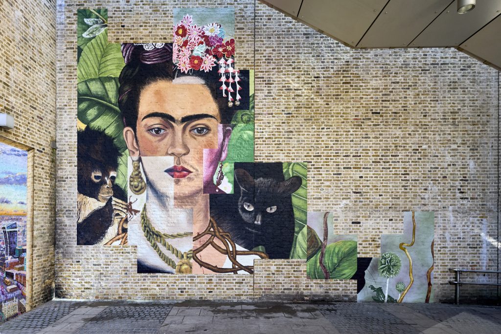 Six Frida Kahlo-inspired murals have popped up around London’s South ...